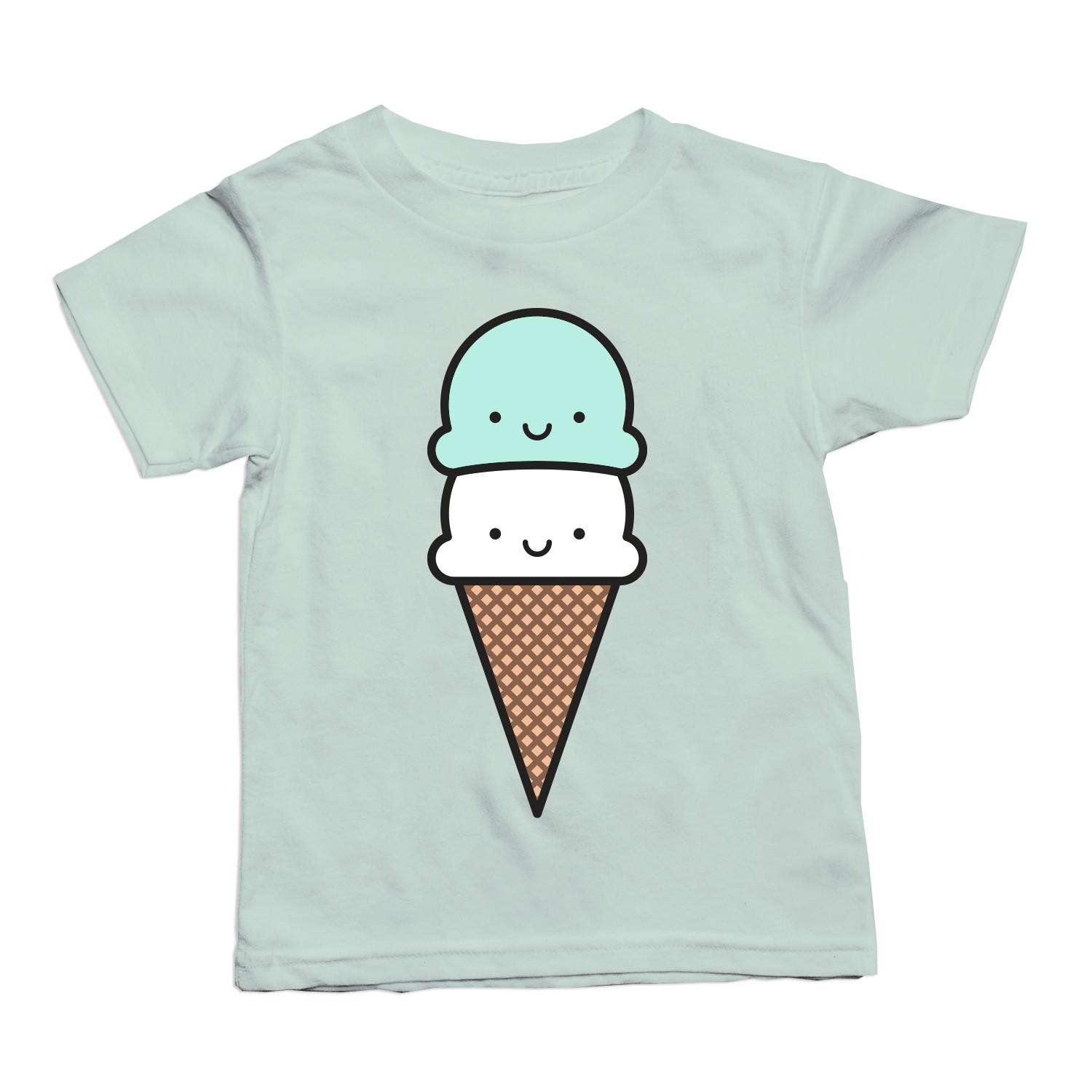 Kawaii Mint Ice Cream T-shirt – Whistle & Flute Clothing